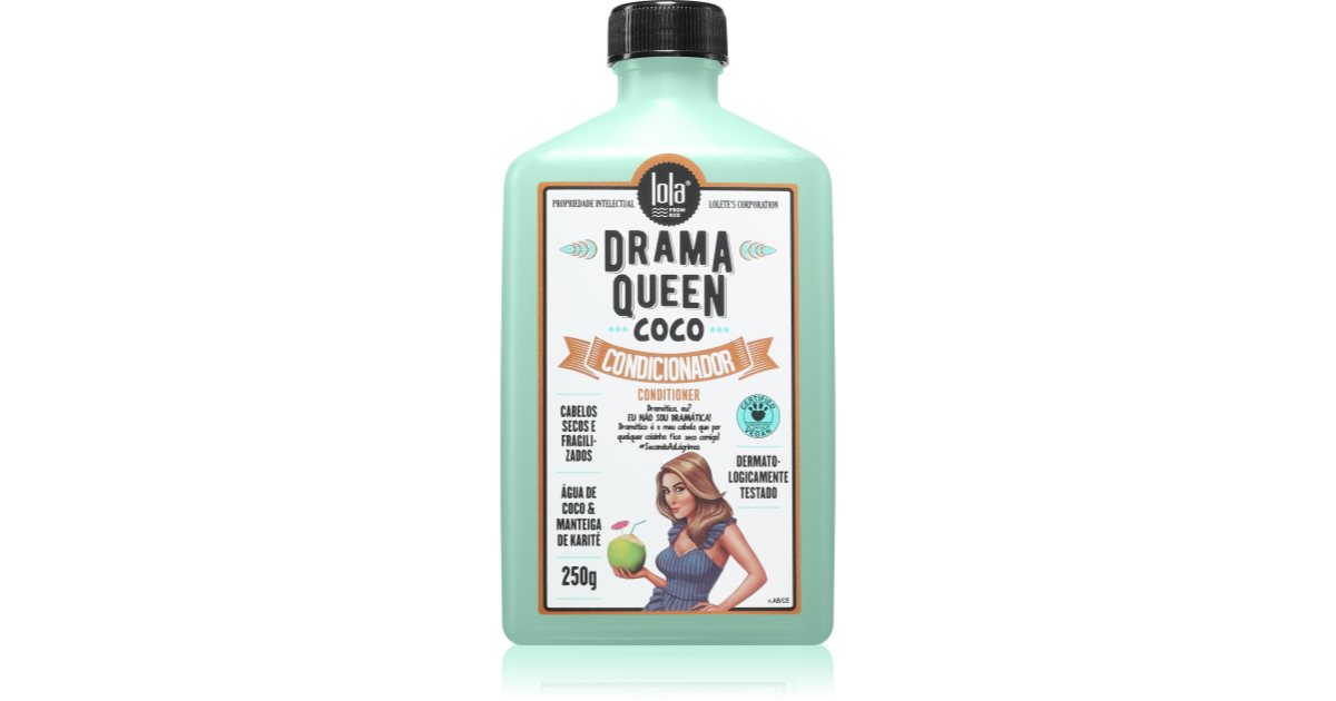 Lola Cosmetics Drama Queen après-shampoing nourrissant pour cheveux ...