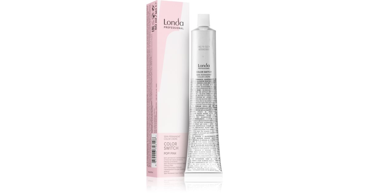 Londa Professional Color Switch Semi Permanent Hair Colour ammonia-free ...