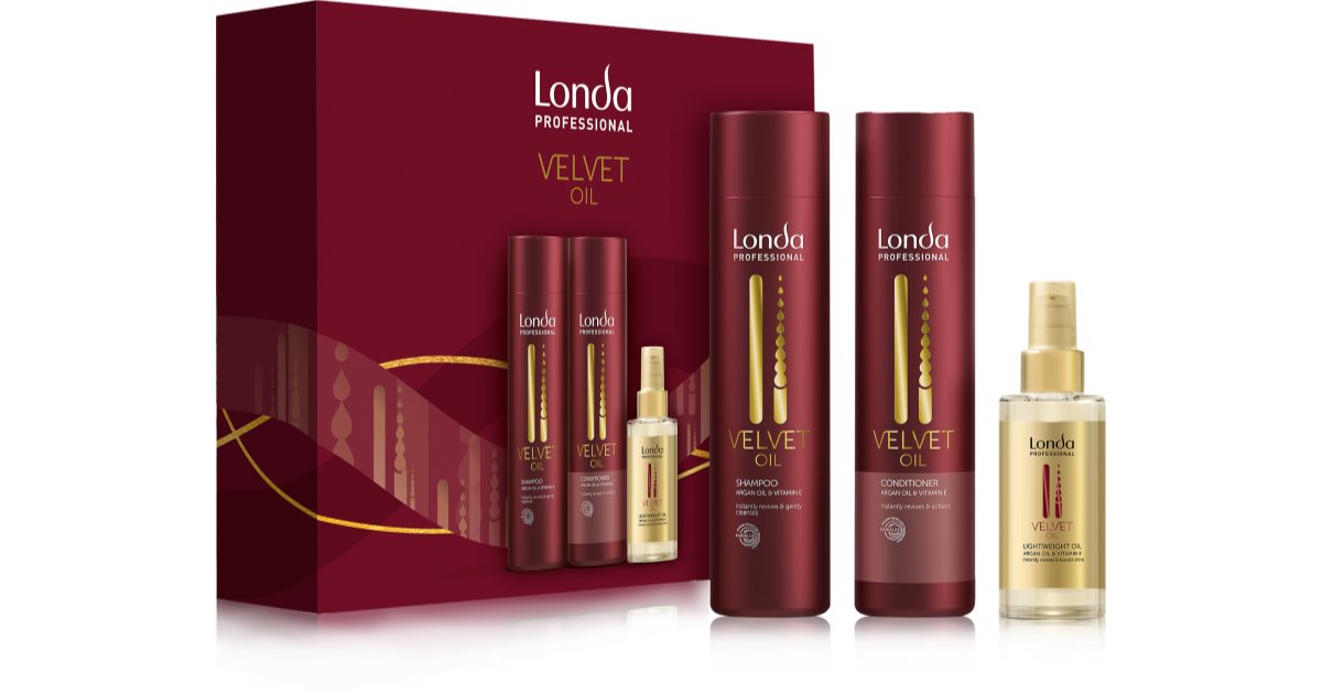 Londa Professional Velvet Oil подаръчен комплект (за суха и нормална ...