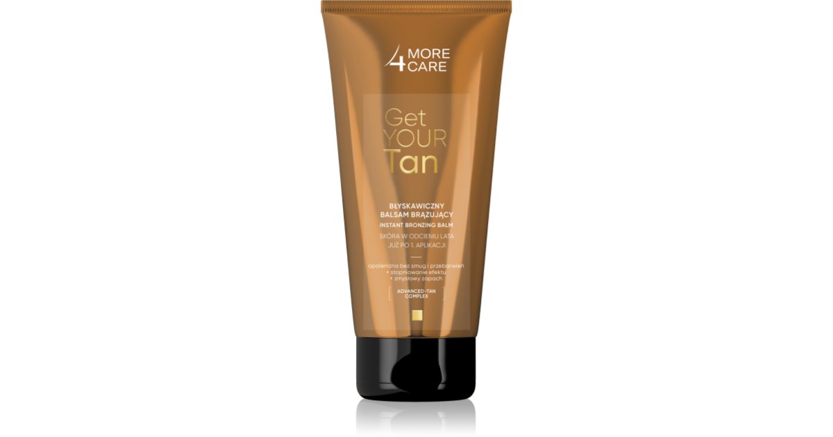 More4Care Get Your Tan self-tanning balm for the body | notino.co.uk