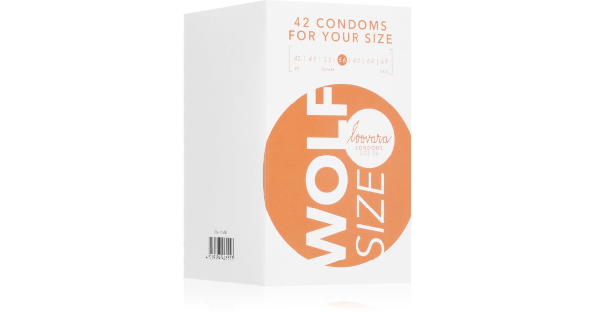 Loovara Wolf 57 mm préservatifs | notino.fr