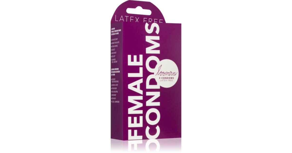 Loovara Female Condoms Latex free Préservatif féminin | notino.fr