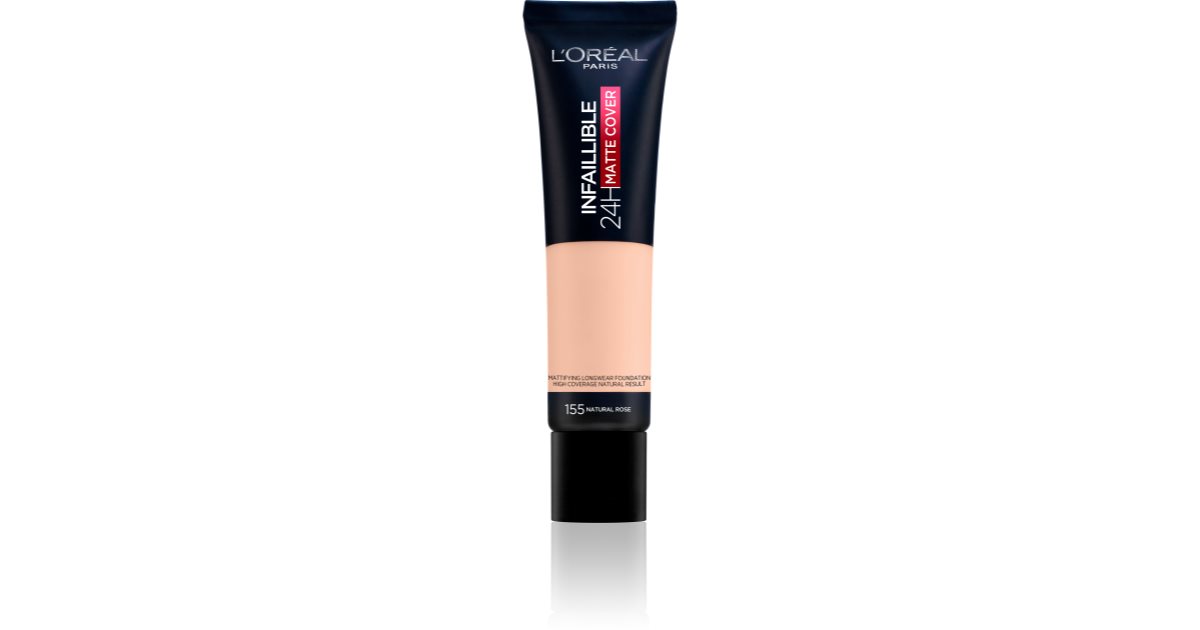 L’Oréal Paris Infallible 24H Matte Cover dlhotrvajúci make-up s matným ...