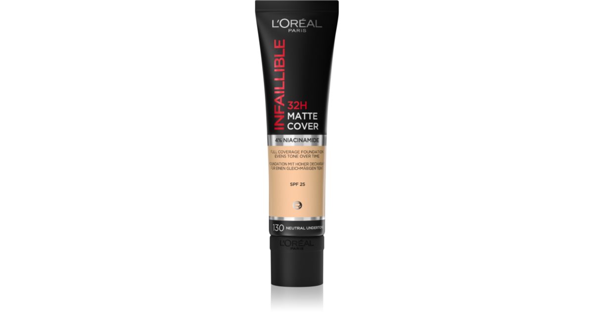 L’Oréal Paris Infaillible 32H Matte Finish Long-Lasting Mattifying ...