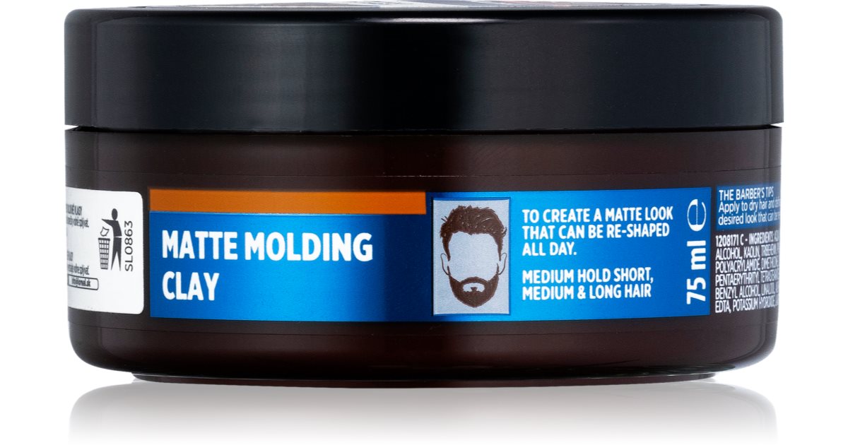 L’Oréal Paris Men Expert Messy Hair Hairstyling-Lehm mit Matt-Effekt ...