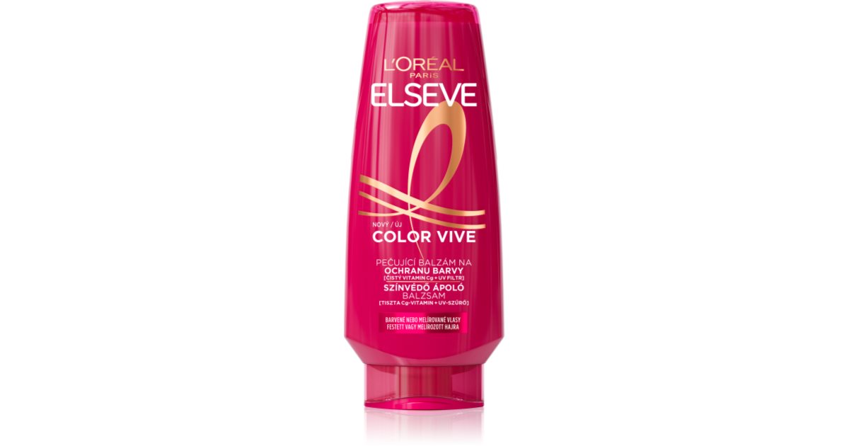 L’Oréal Paris Elseve Color-Vive balsam pentru păr vopsit recenzie ...