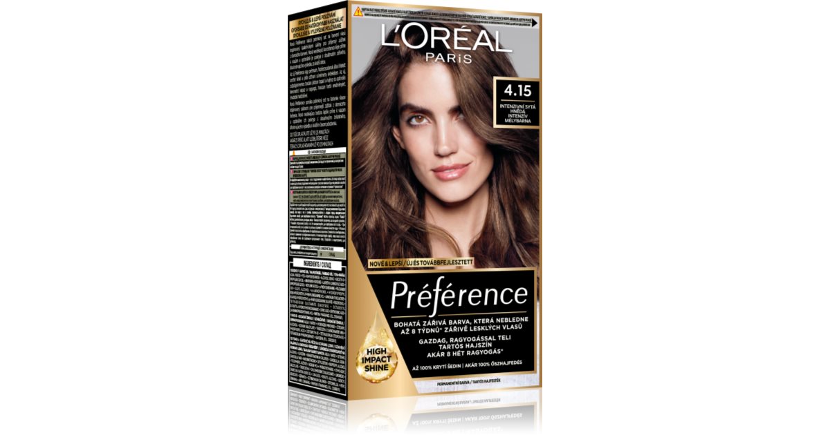 L’Oréal Paris Préférence Haarfarbe Erfahrung | notino.cz