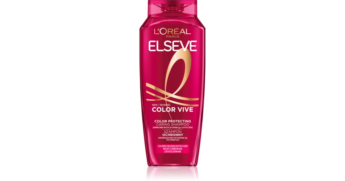 L’Oréal Paris Elseve Color-Vive shampoo for colour-treated hair ...