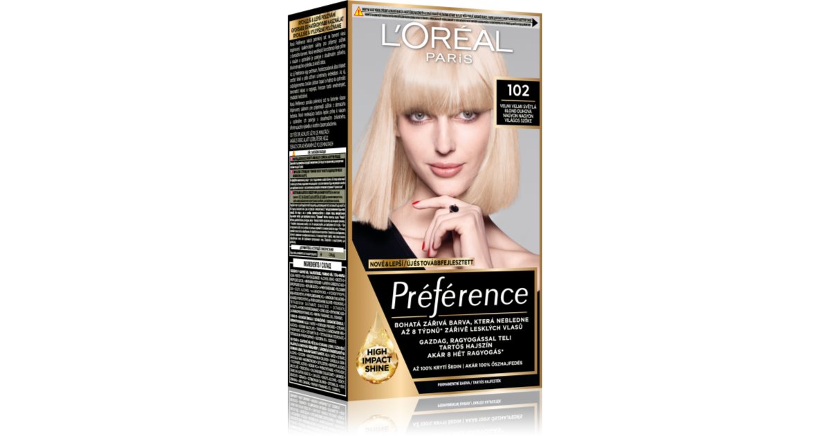 L’Oréal Paris Préférence coloration cheveux | notino.be