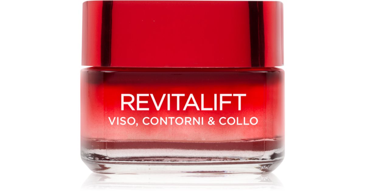 L’Oréal Paris Revitalift Viso, Contorni & Collo crema liftante ...