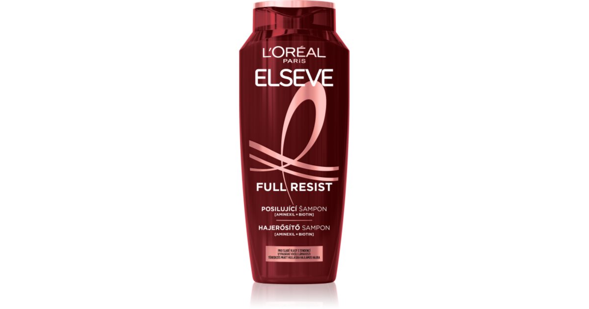 L’Oréal Paris Elseve Full Resist Aminexil Energising Shampoo | notino.ie