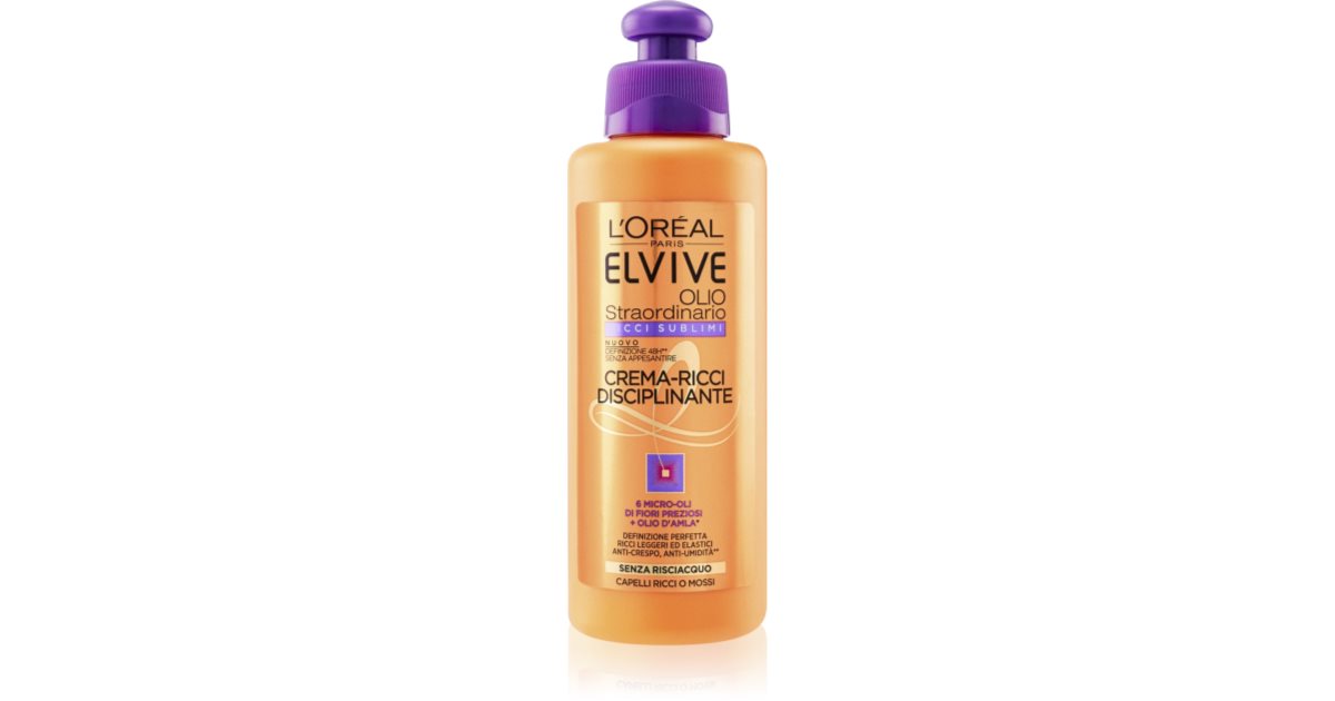 L’Oréal Paris Elseve Extraordinary Sublime Curls Oil deep nourishment ...