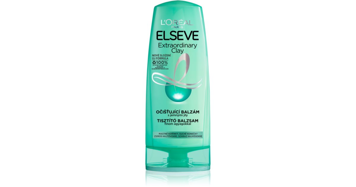 L’Oréal Paris Elseve Extraordinary Clay Cleansig Balm for rapidly oily ...