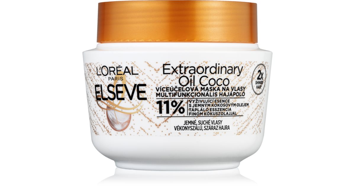L’Oréal Paris Elseve Extraordinary Oil Coconut masque nourrissant pour ...