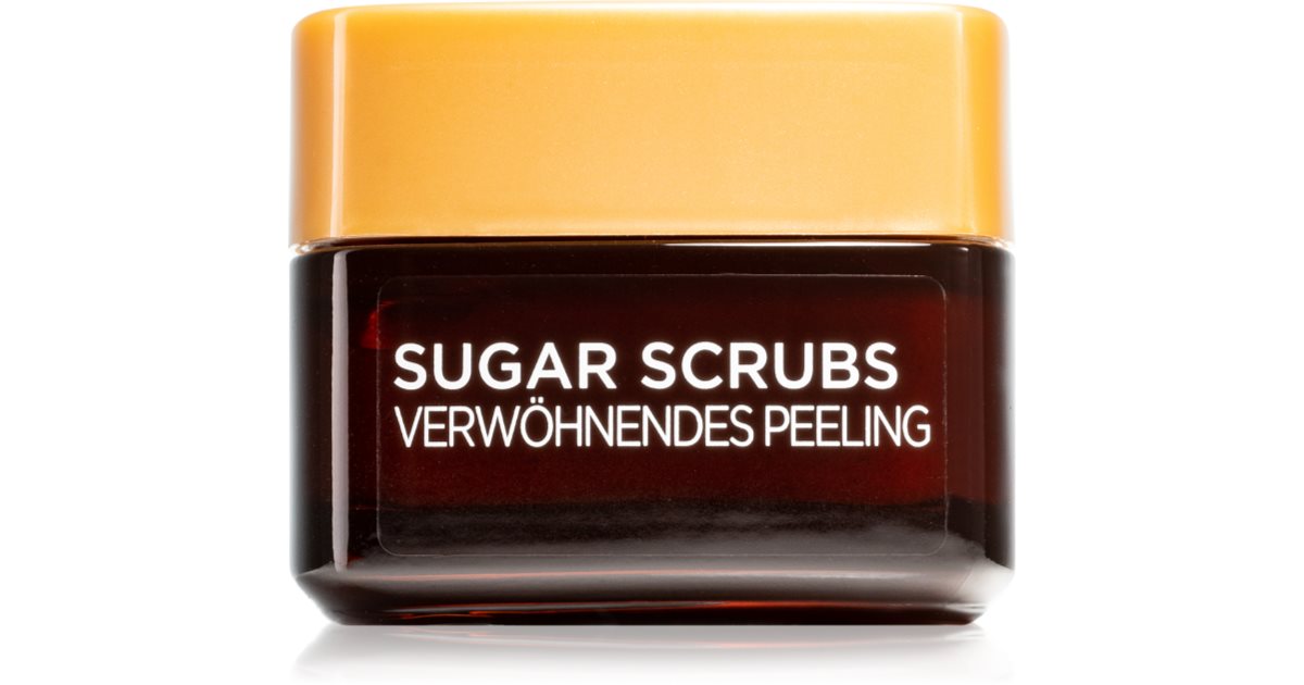 L’Oréal Paris Sugar Scrubs Peeling Zucker-Peeling mit Kakaobutter | Notino