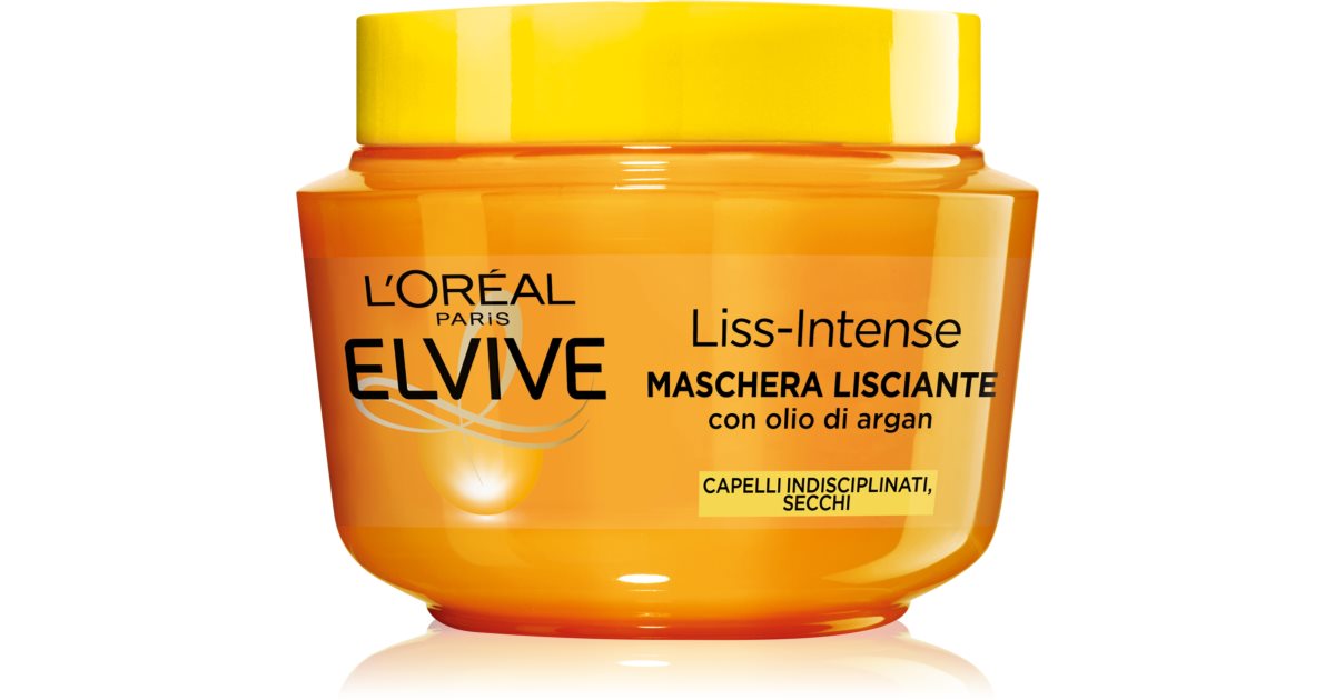 L’Oréal Paris Elvive Liss-Intense maschera idratante per tutti i tipi ...
