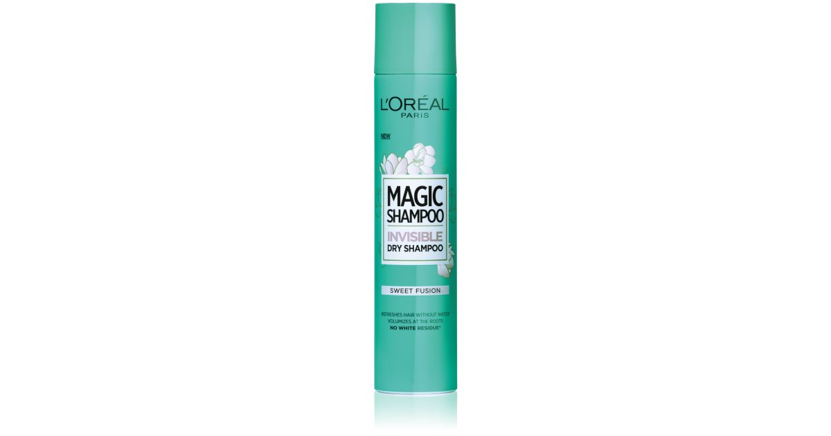 L’Oréal Paris Magic Shampoo Sweet Fusion Invisible Volumizing Dry ...