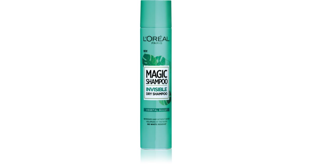 L’Oréal Paris Magic Shampoo Vegetal Boost invisible volumising dry ...