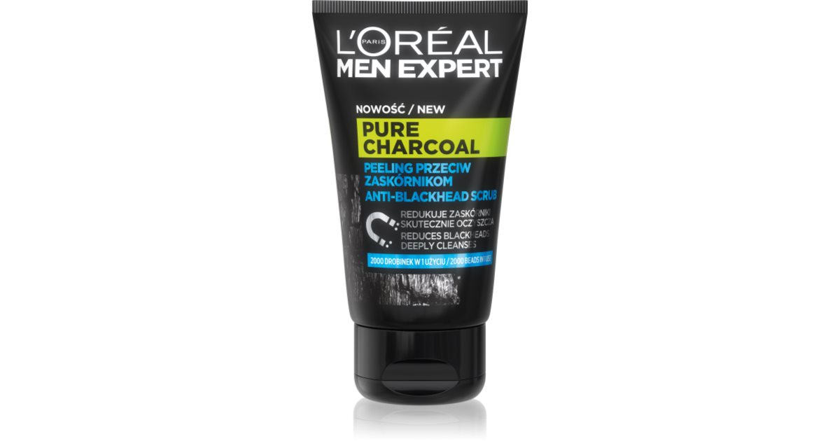 L’Oréal Paris Men Expert Pure Charcoal valomasis šveitiklis su ...