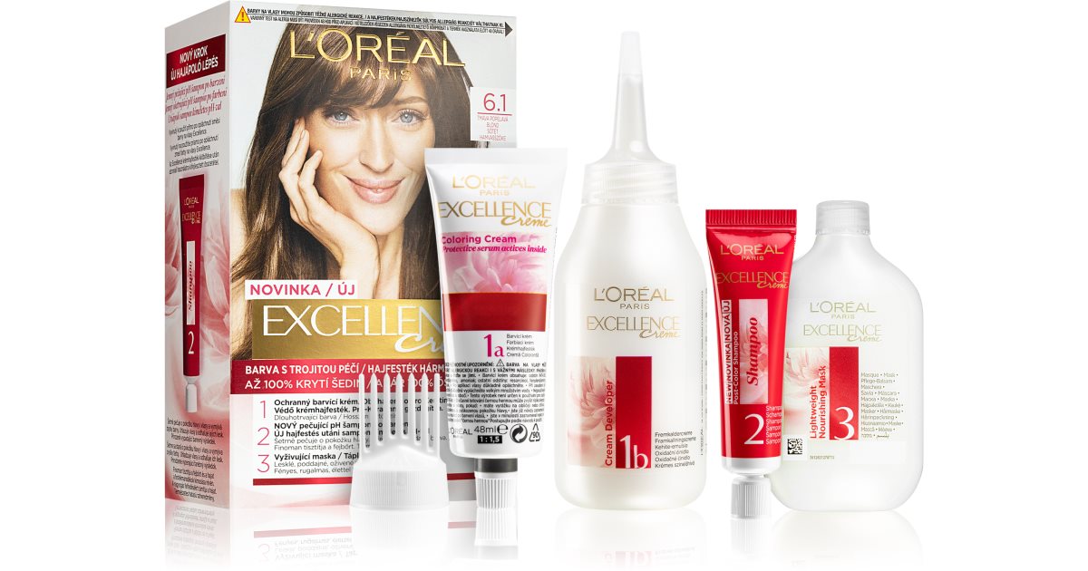 L’Oréal Paris Excellence Creme plaukų dažai | notino.lt