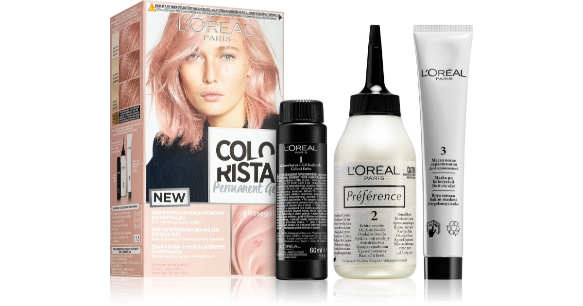 L’Oréal Paris Colorista Permanent Gel permanent hair dye | notino.co.uk