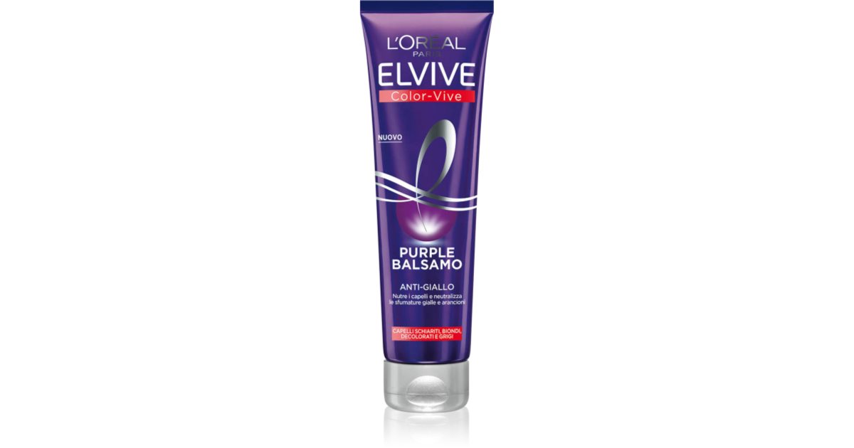 L’Oréal Paris Elseve Color-Vive Purple mascarilla nutritiva para ...