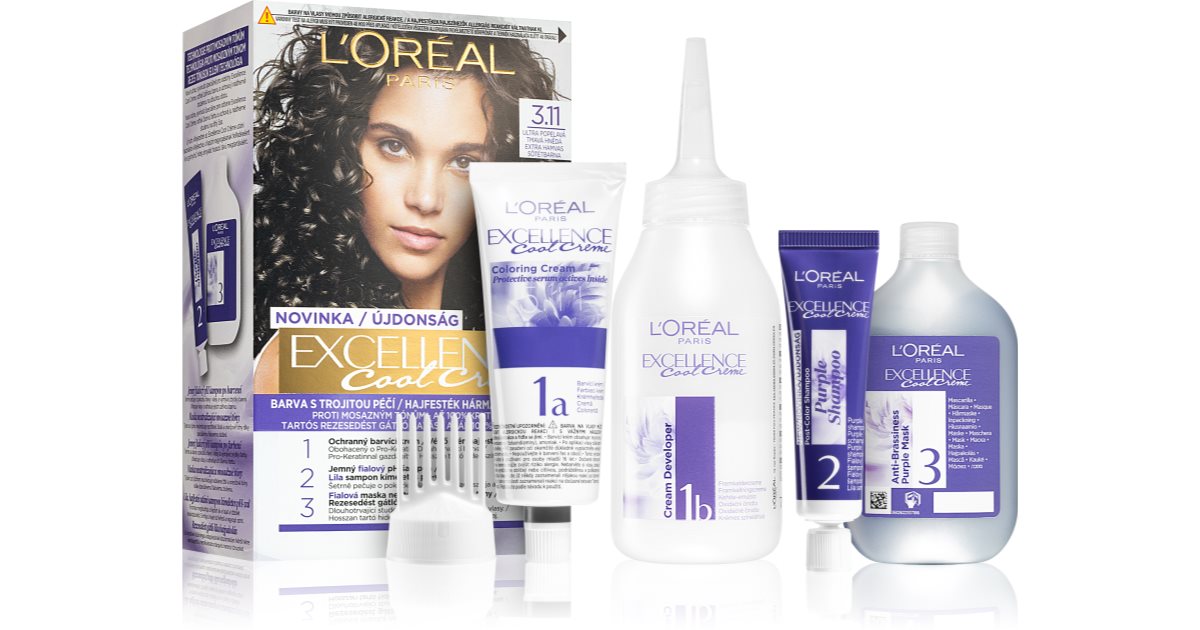 L’Oréal Paris Excellence Cool Creme coloration cheveux avis | notino.fr