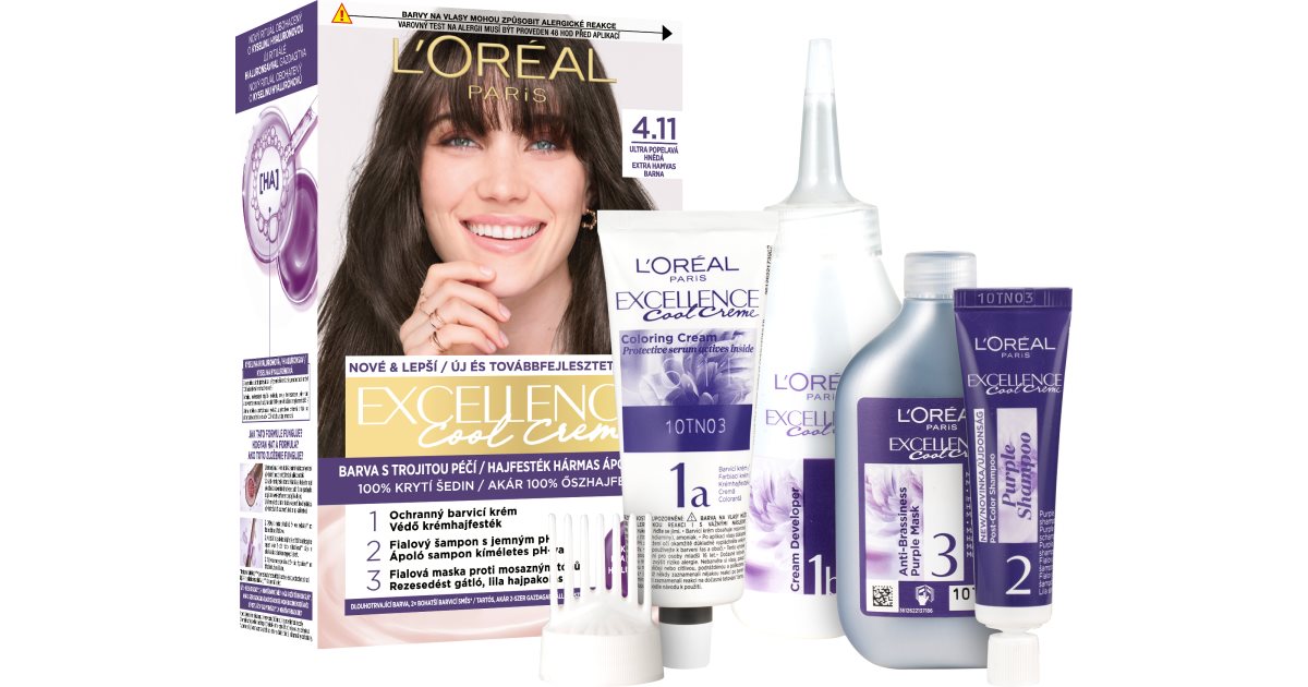 L’Oréal Paris Excellence Cool Creme Haarfarbe Erfahrung | notino.cz