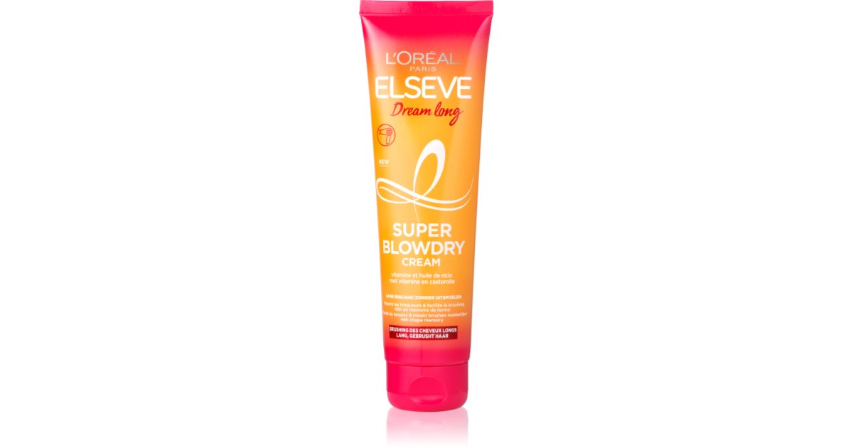 L’Oréal Paris Elseve Dream Long Nourishing Heat Protecting Cream Spray ...