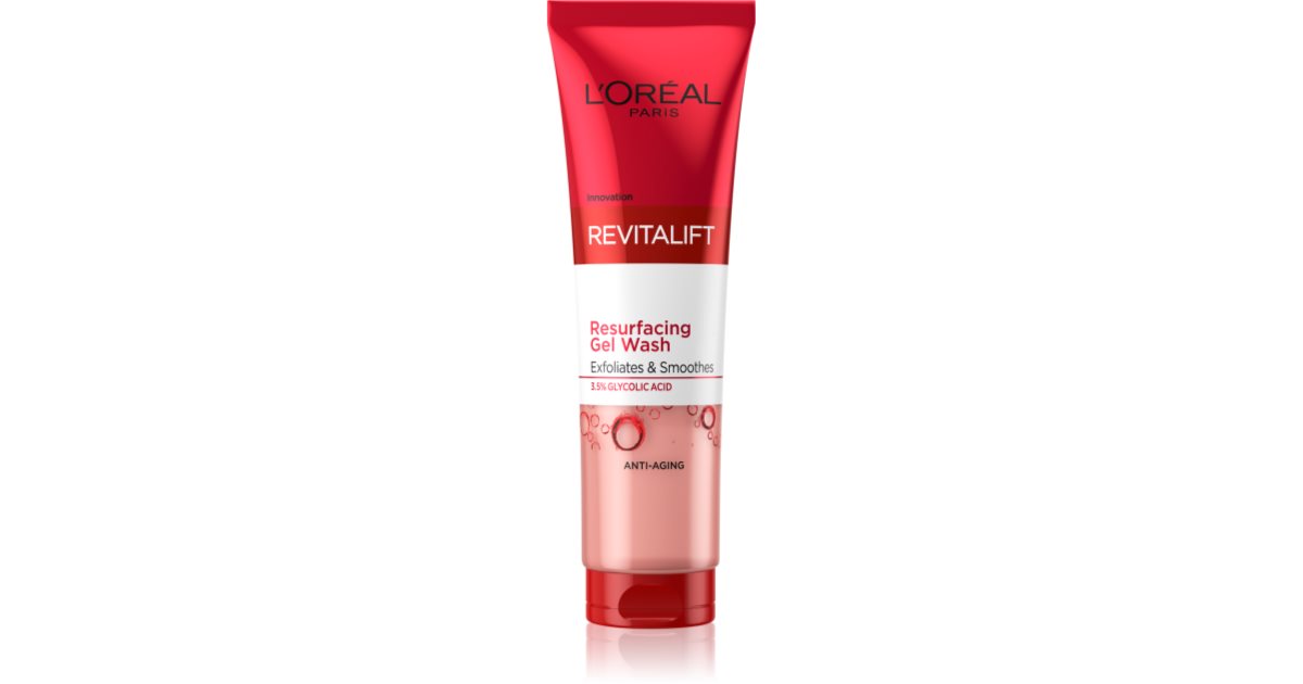 L’Oréal Paris Revitalift Glycolic exfoliating cleansing gel | notino.co.uk