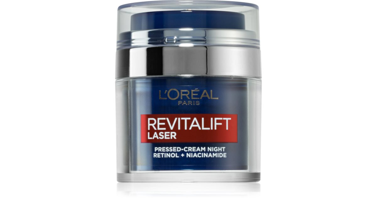L’Oréal Paris Revitalift Laser Pressed Cream night cream with anti ...