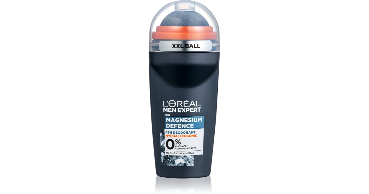 L’Oréal Paris Men Expert Magnesium Defence deodorant roll-on pro muže ...