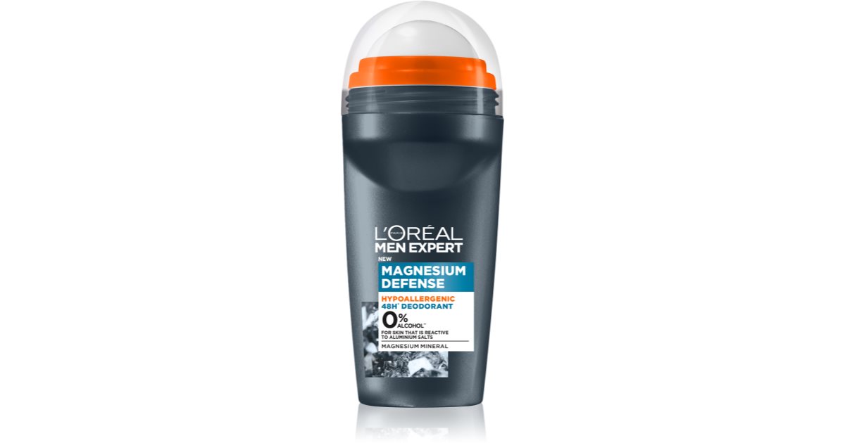 L’Oréal Paris Men Expert Magnesium Defence roll-on deodorant for men ...
