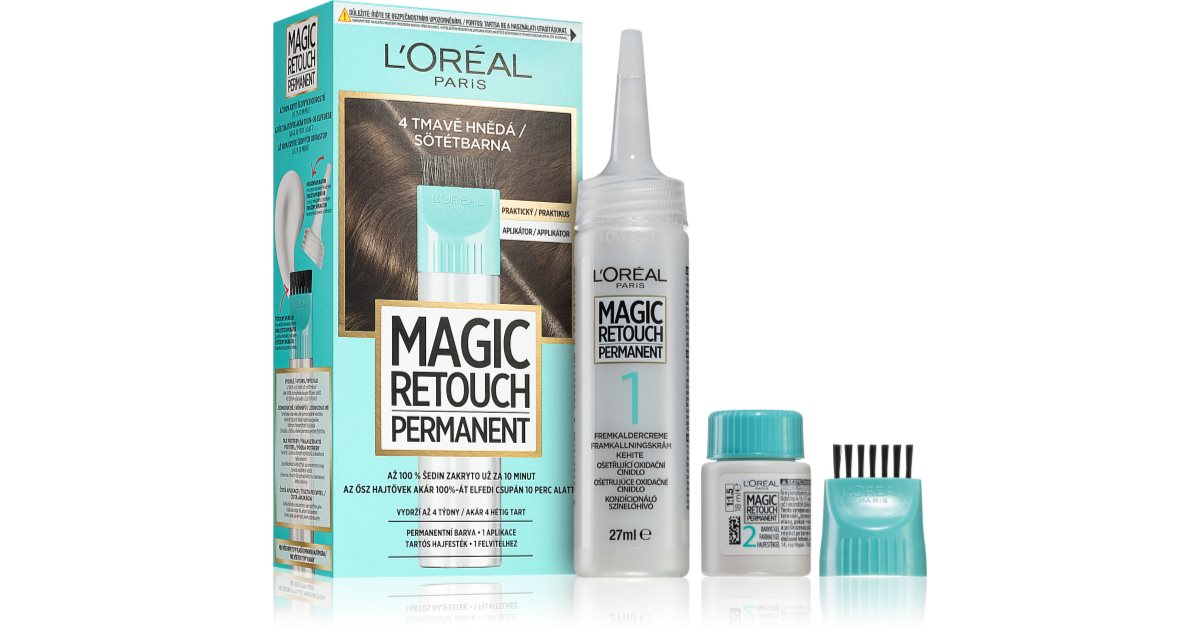 L’Oréal Paris Magic Retouch Permanent root touch-up hair dye with ...