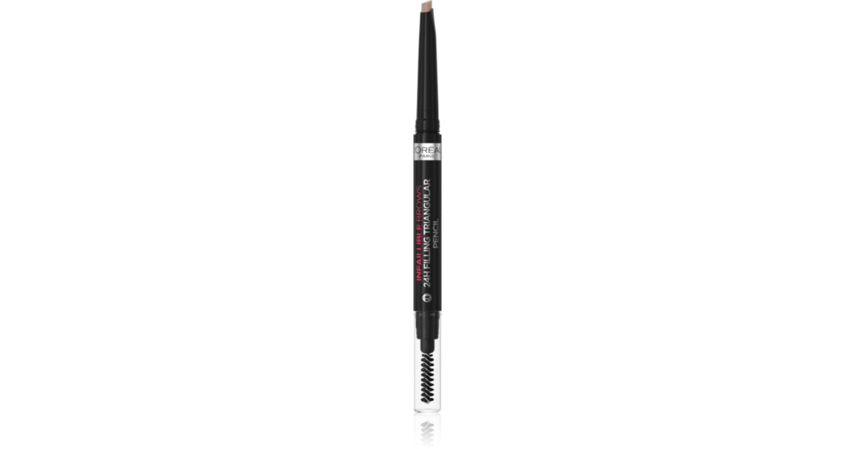 L’Oréal Paris Infaillible 24h Filling Triangular Pencil precise eyebrow ...
