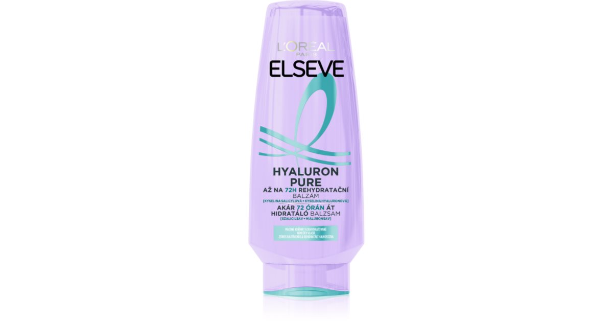 L’Oréal Paris Elseve Hyaluron Pure hair balm for oily scalp and dry ...