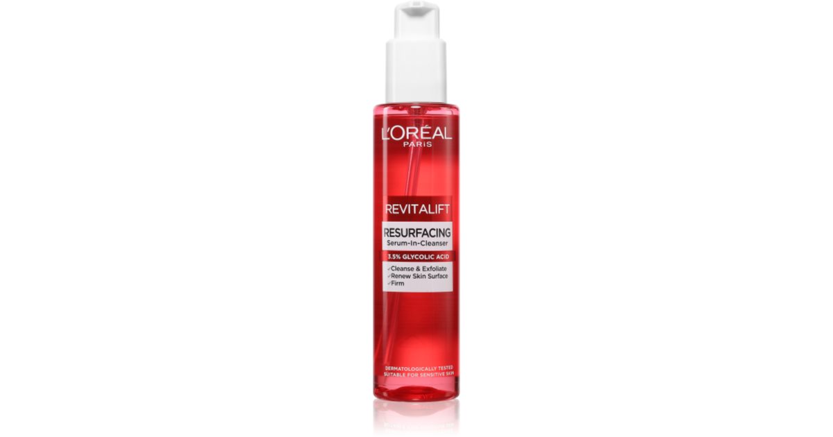L’Oréal Paris Revitalift Glycolic gel nettoyant exfoliant | notino.be