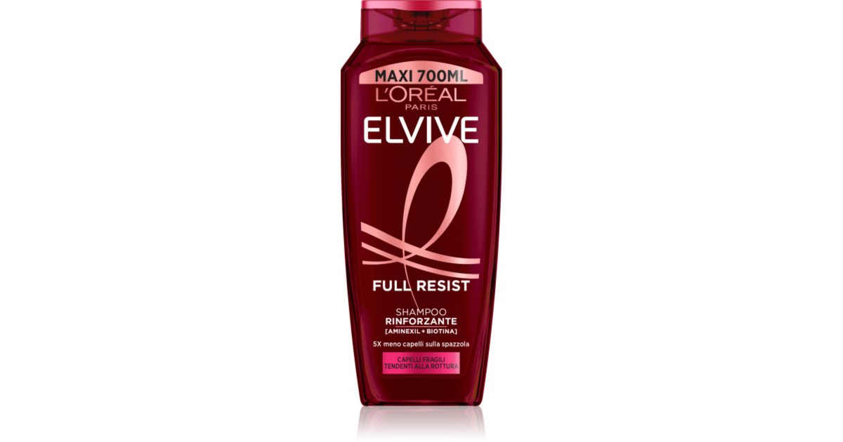 L’Oréal Paris Elvive Full Resist champô para cabelo | notino.pt