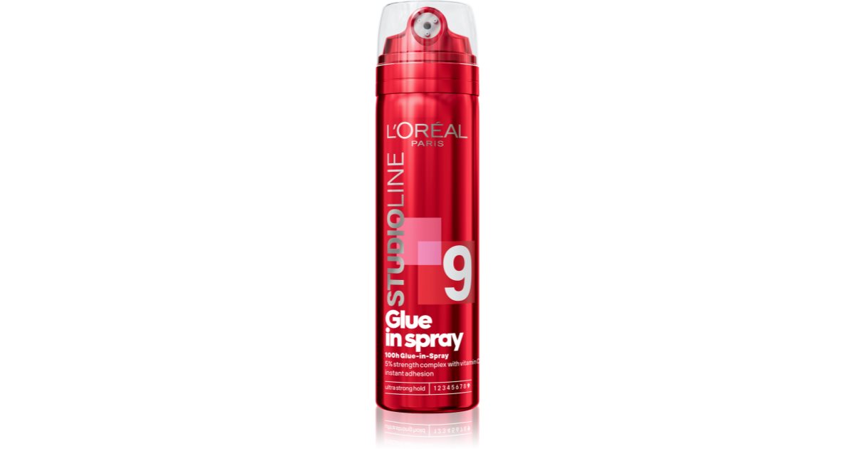 L’Oréal Paris Studio Line Glue In Spray strong-hold hairspray | notino ...