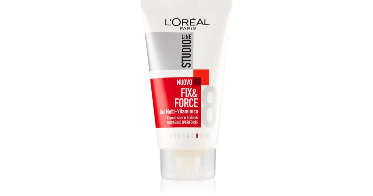 L’Oréal Paris Studio Line Fix & Force gel de cabelo nutritivo com ...
