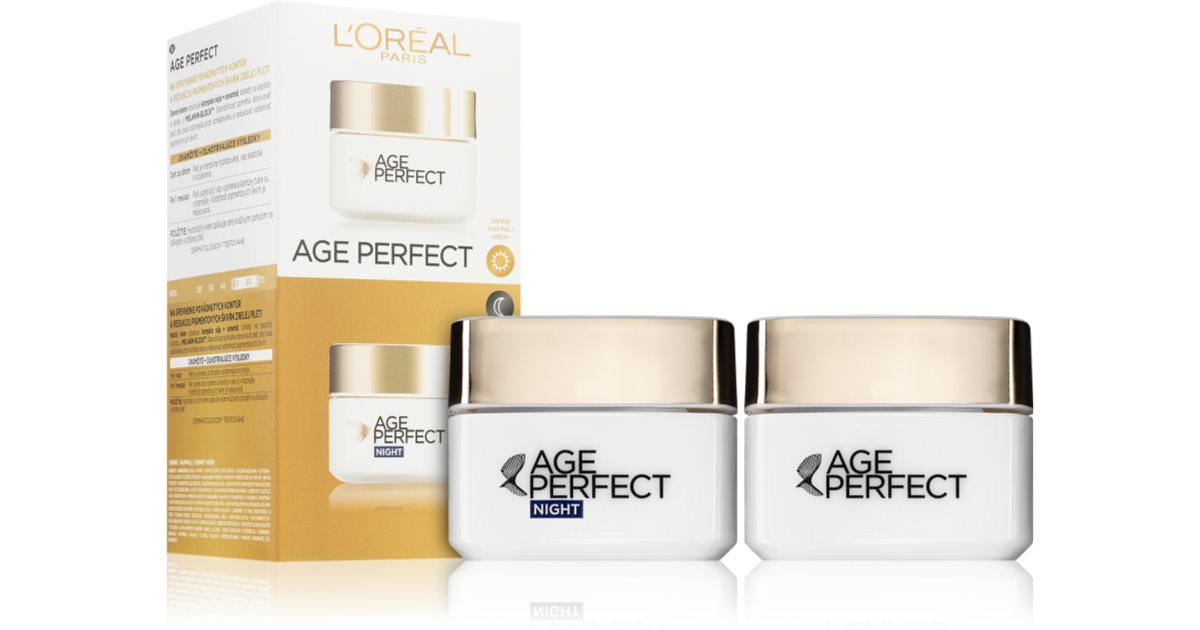 L’Oréal Paris Age Perfect Set für die Hautpflege gegen Falten