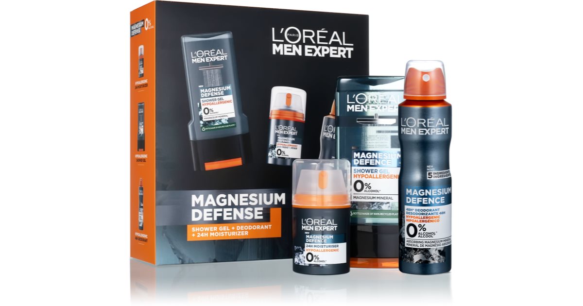 L’Oréal Paris Men Expert Magnesium Defence Gift Set (for men) | notino.ie