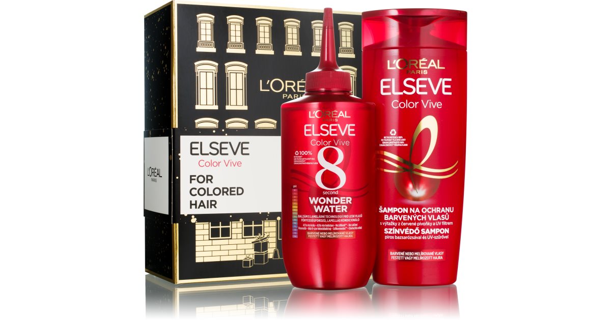 L’Oréal Paris Elseve Color-Vive ajándékszett (festett vagy melírozott ...