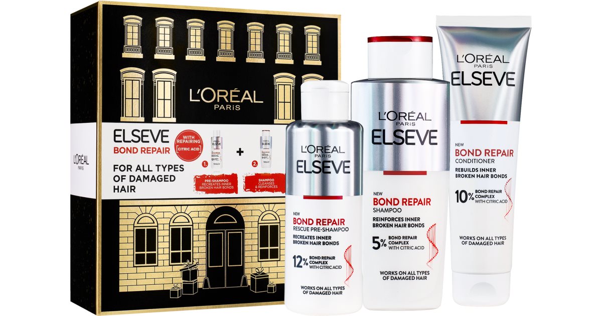 L’Oréal Paris Elseve Bond Repair gift set (for damaged hair) | notino.co.uk