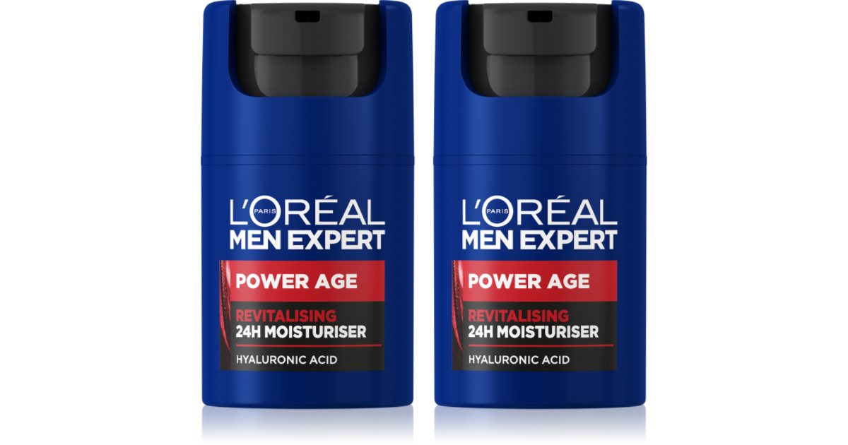 L’Oréal Paris Men Expert Power Age revitalising cream with hyaluronic ...