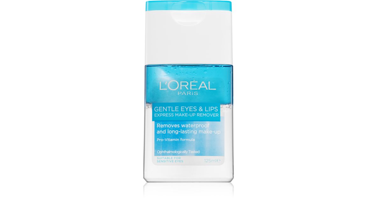 L’Oréal Paris Gentle desmaquilhante de olhos e lábios para pele ...