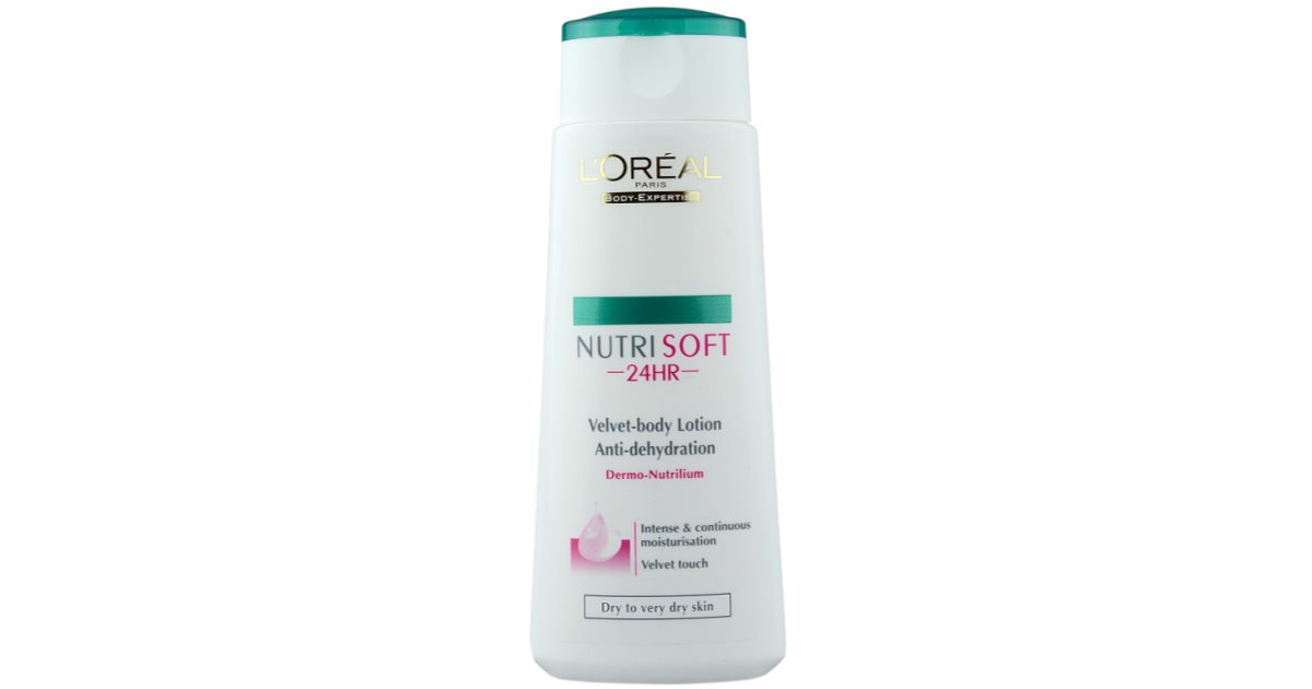 L’Oréal Paris Body-Expertise Nutrisoft vlažilni losjon za telo za zelo ...