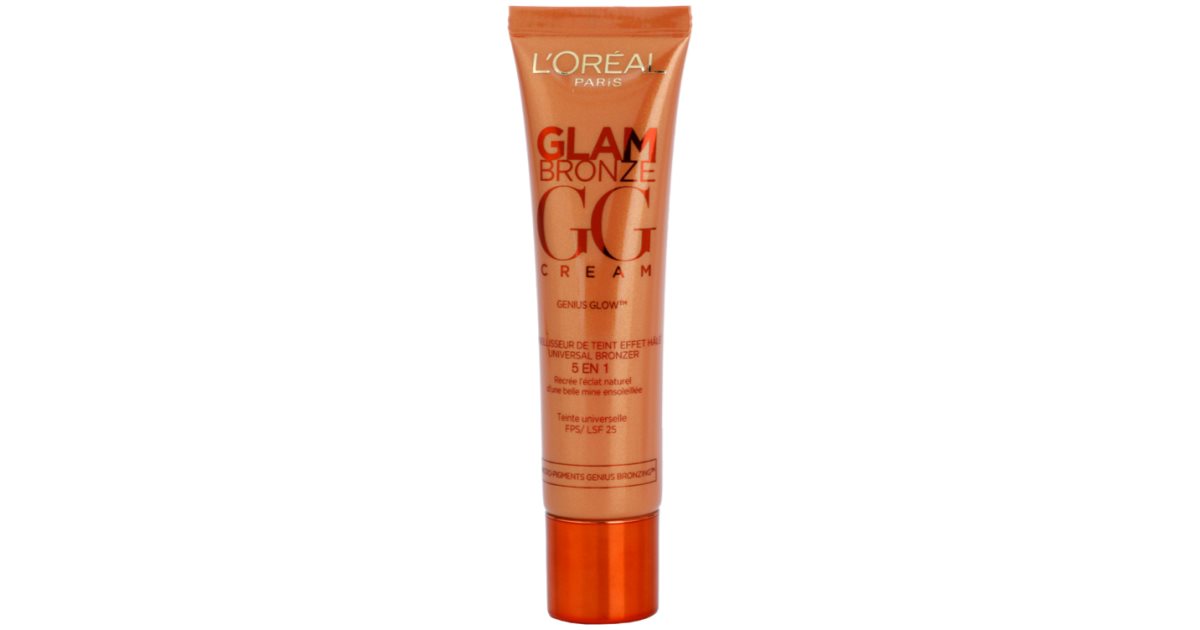 L’Oréal Paris Glam Bronze GG Cream Cream Face Bronzer 5 In 1 | notino.co.uk