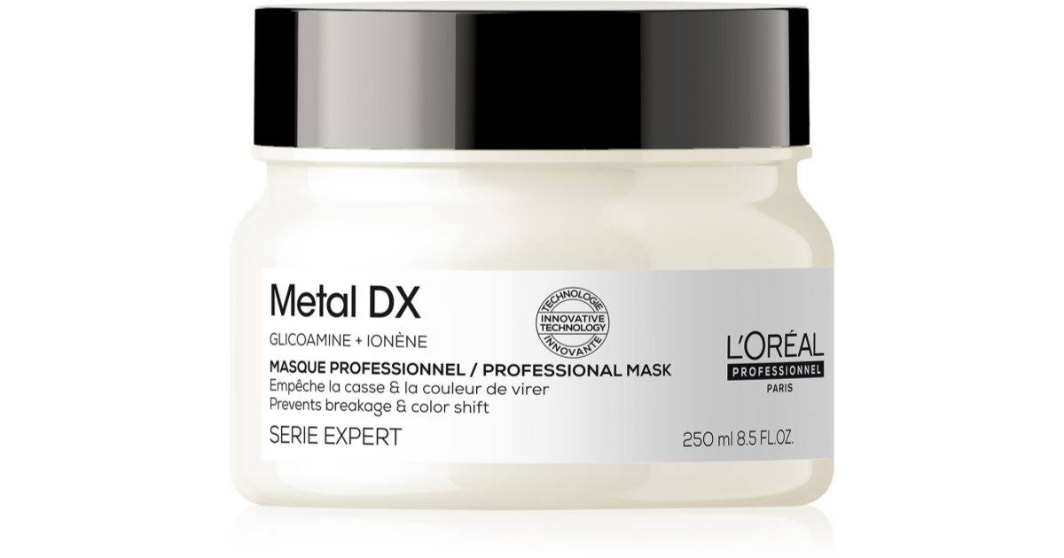 L’Oréal Professionnel Serie Expert Metal DX nourishing mask after ...