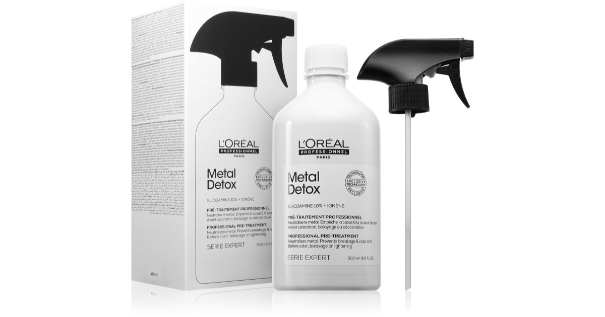 L’Oréal Professionnel Serie Expert Metal Detox prep spray neutralisant ...
